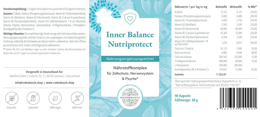 Inner Balance Nutriprotect + Inner Balance Plantoprotect – Rodenbusch